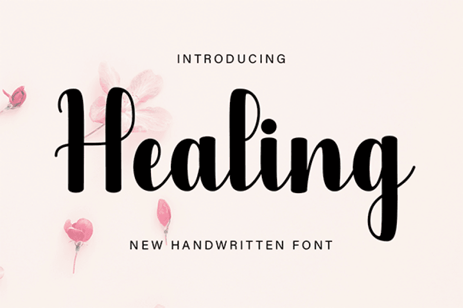 Healing Font · 1001 Fonts
