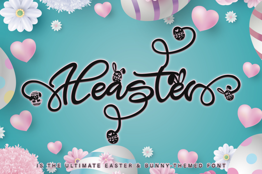 Heaster Font · 1001 Fonts