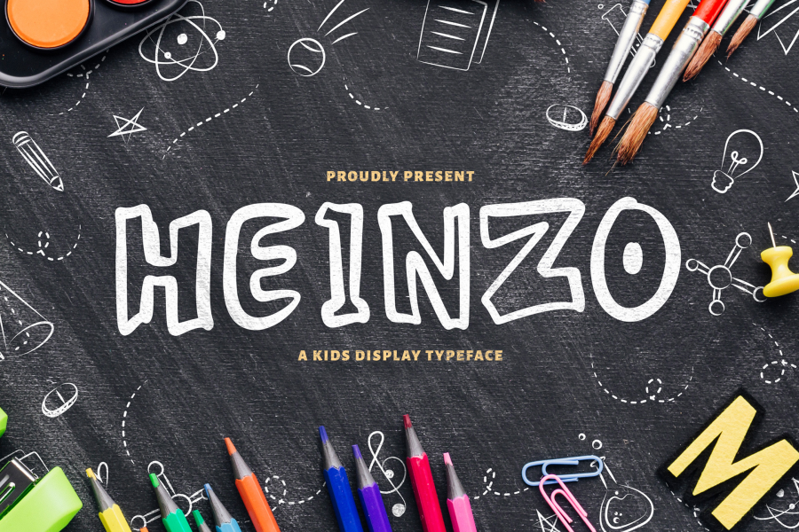 HEINZO Font · 1001 Fonts