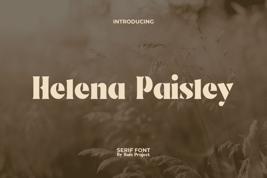 Helena Paisley Demo Font · 1001 Fonts