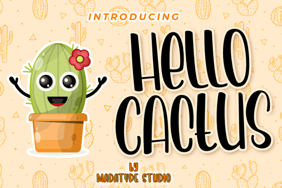 15 Free Cactus Fonts · 1001 Fonts