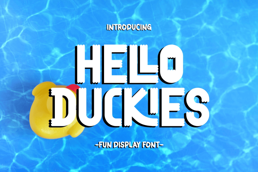 4 Free Duck Fonts · 1001 Fonts
