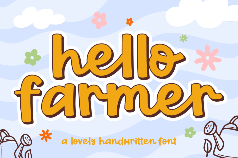 4 Free Farm, Script, Holiday Fonts · 1001 Fonts
