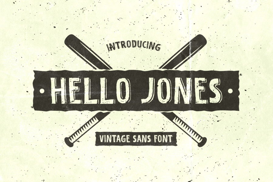 Hello Jones Free Trial Font · 1001 Fonts