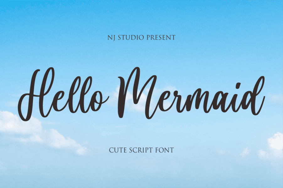 Hello Mermaid Font · 1001 Fonts