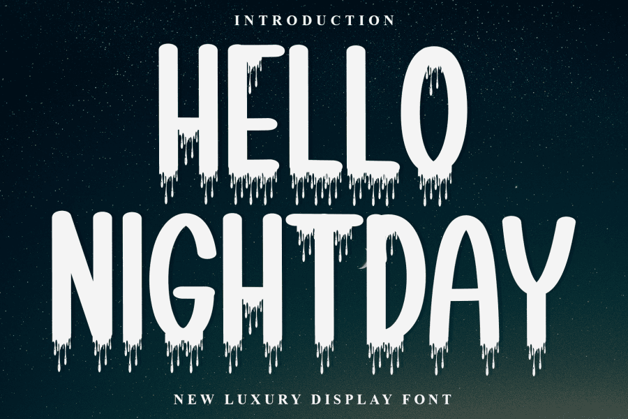 Hello Nightday Font · 1001 Fonts