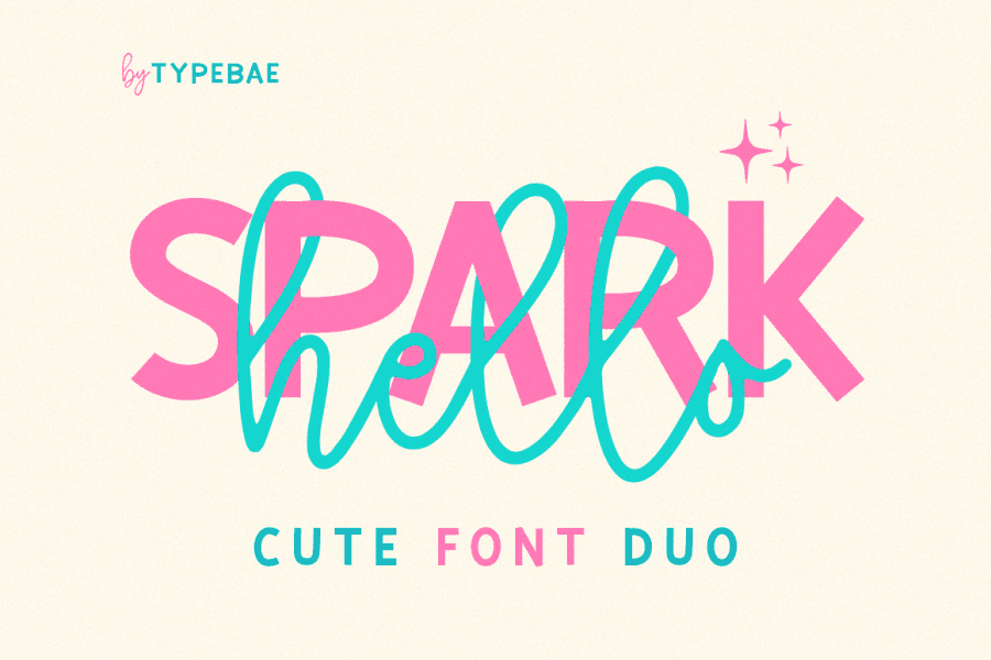 Hello Spark Font Family · 1001 Fonts