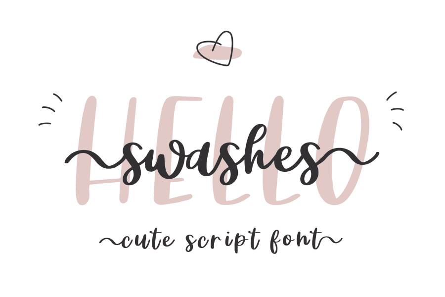 Hello Swashes Font · 1001 Fonts