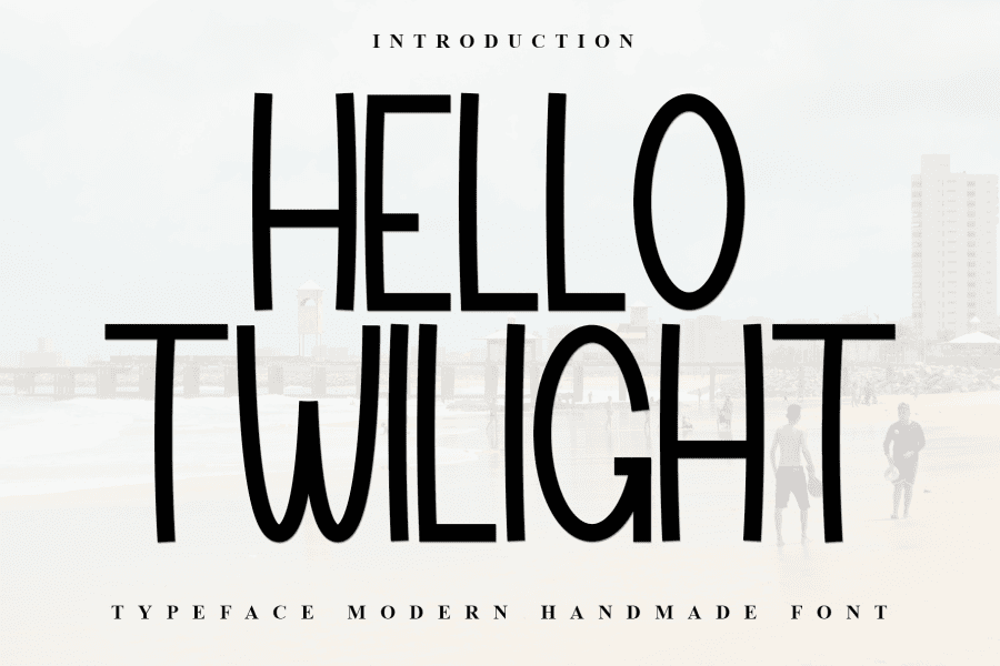 Hello Twilight Font · 1001 Fonts