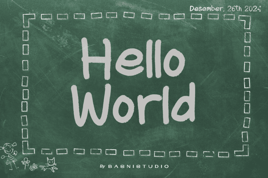 Hello World Font · 1001 Fonts