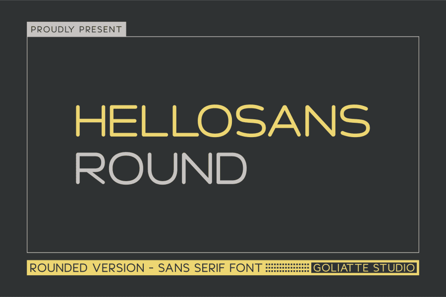 Hellosans Round Font · 1001 Fonts