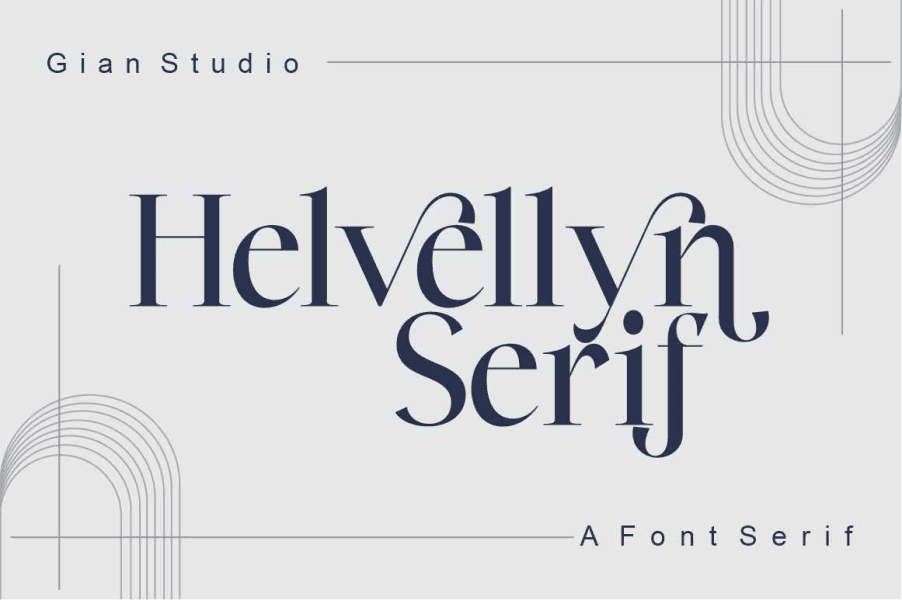 Helvellyn Serif Font · 1001 Fonts
