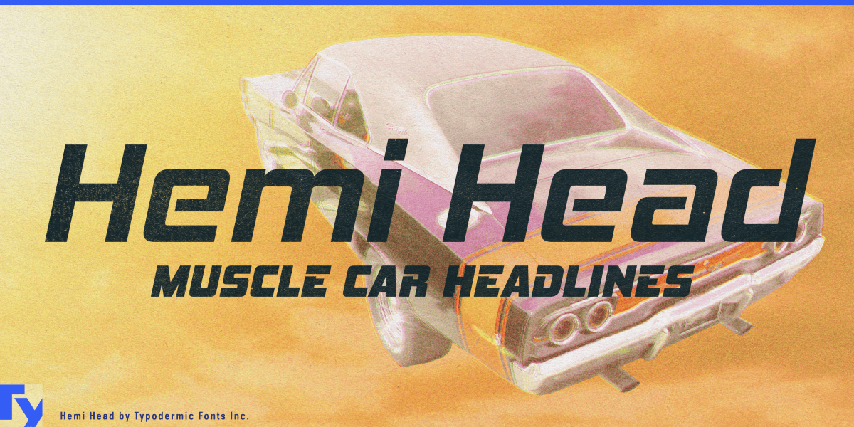 Hemi Head Font · 1001 Fonts
