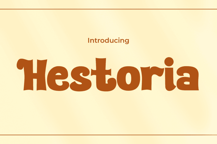 Hestoria Font · 1001 Fonts
