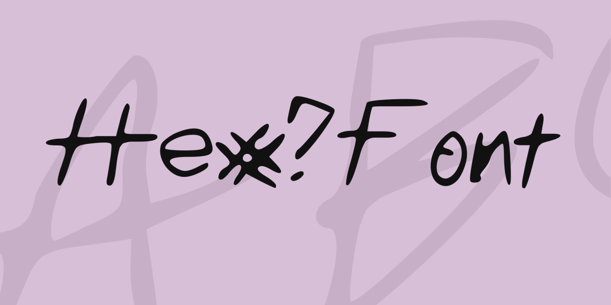 Hex_Font Font · 1001 Fonts