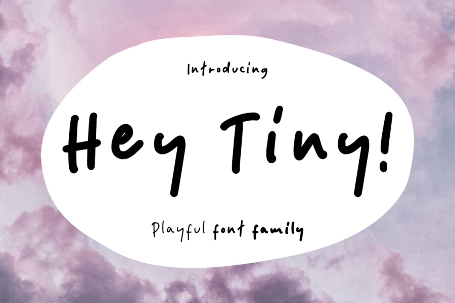 Hey Tiny DEMO Font Family · 1001 Fonts