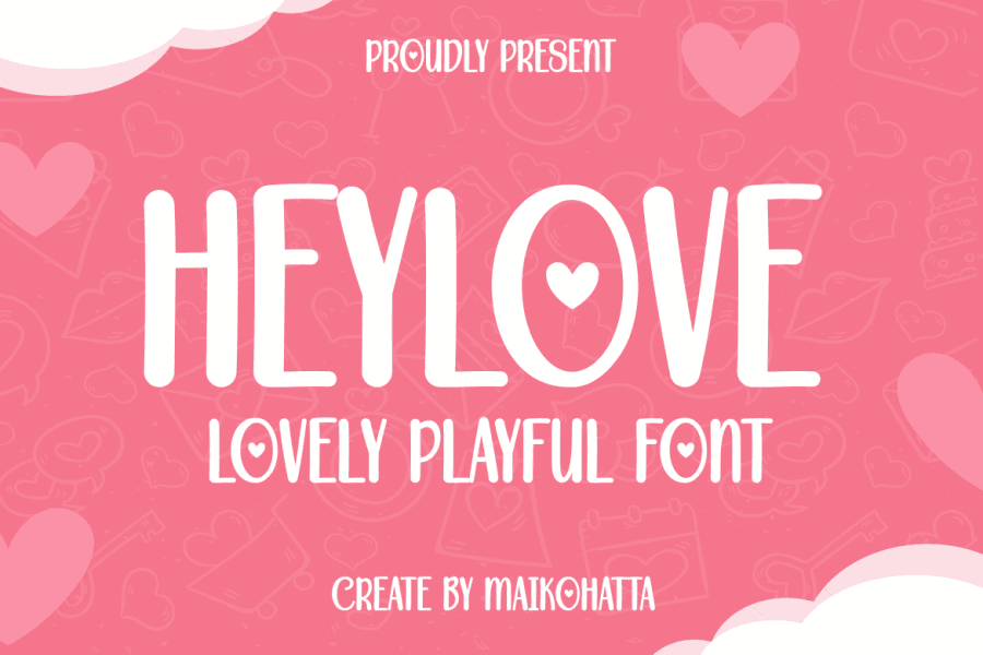HEYLOVE Font · 1001 Fonts