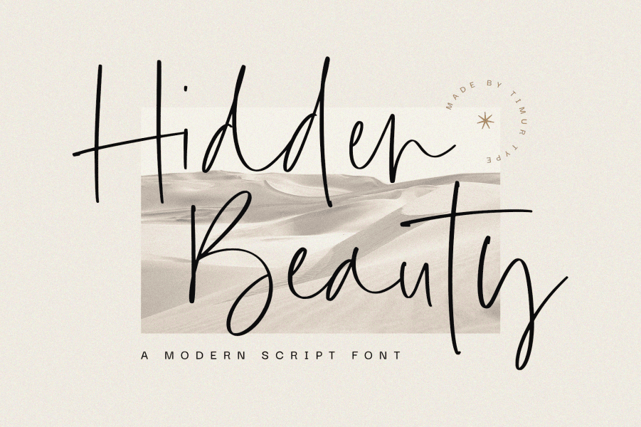 Hidden Beauty Font · 1001 Fonts