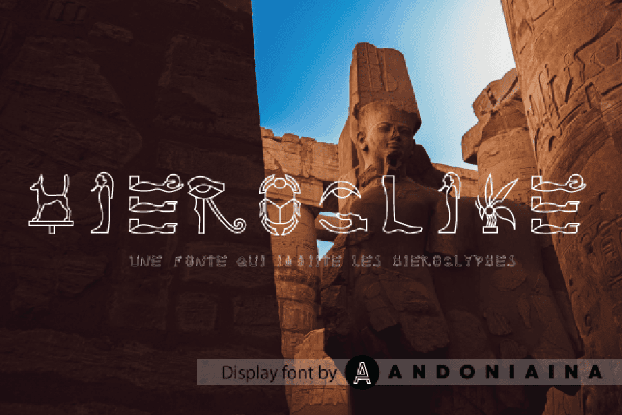 18 Free Egyptian Fonts · 1001 Fonts