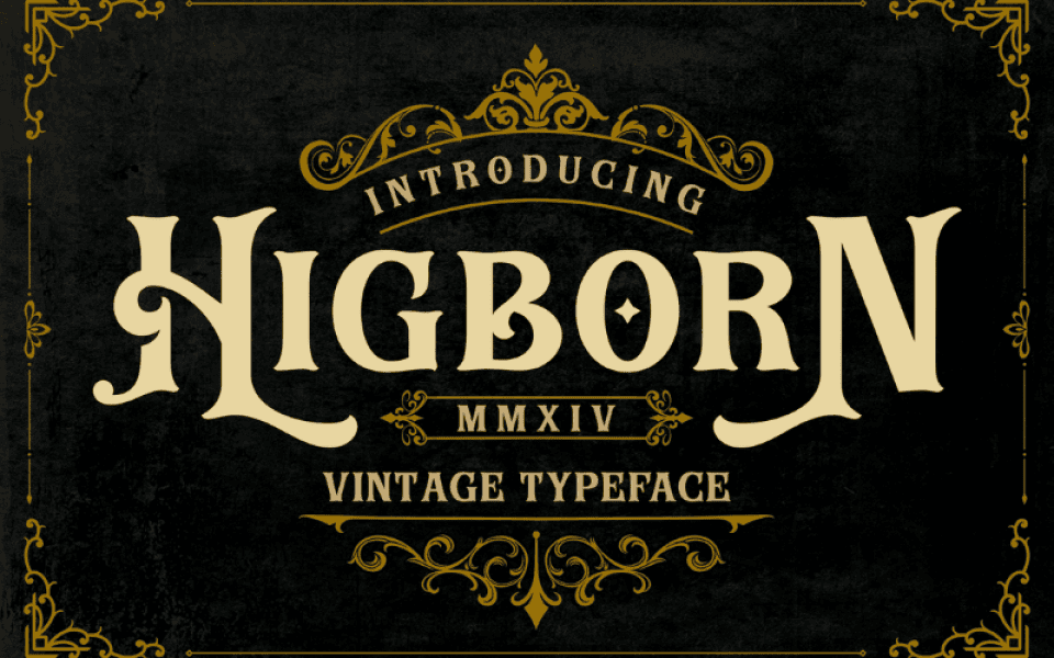 Higborn Font · 1001 Fonts