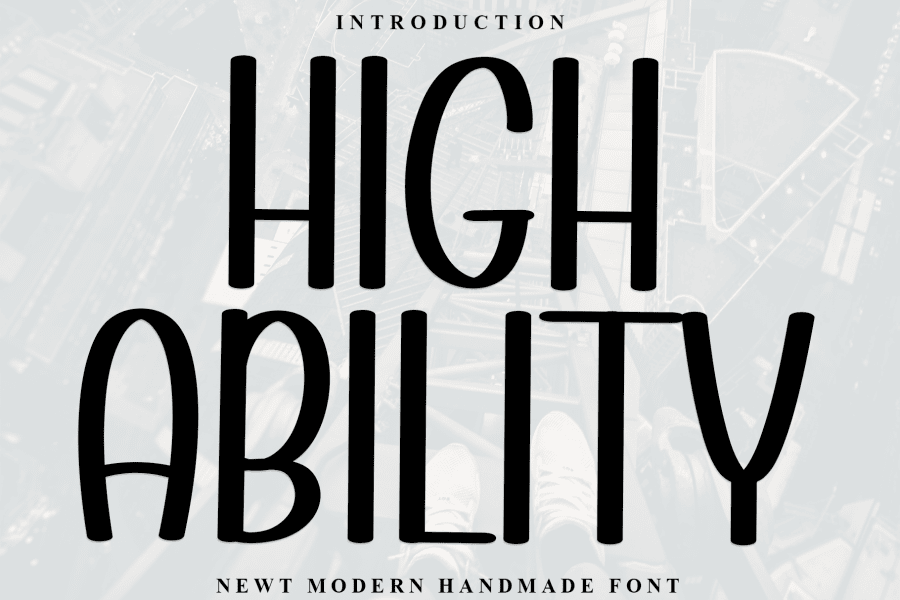 High Ability Font · 1001 Fonts