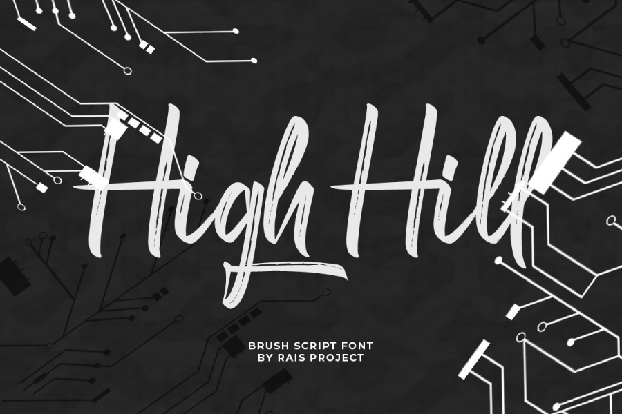 High Hill Demo Font · 1001 Fonts