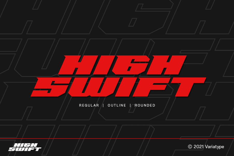 High Swift Font · 1001 Fonts