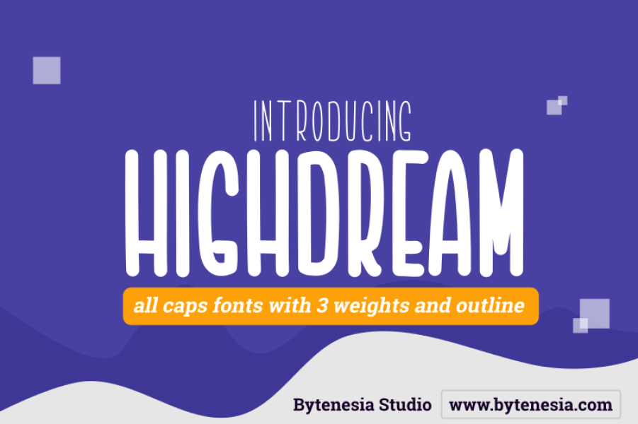 Highdream Font Family · 1001 Fonts
