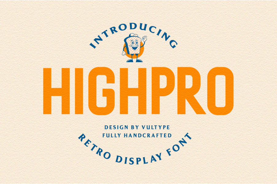 Highpro Font · 1001 Fonts