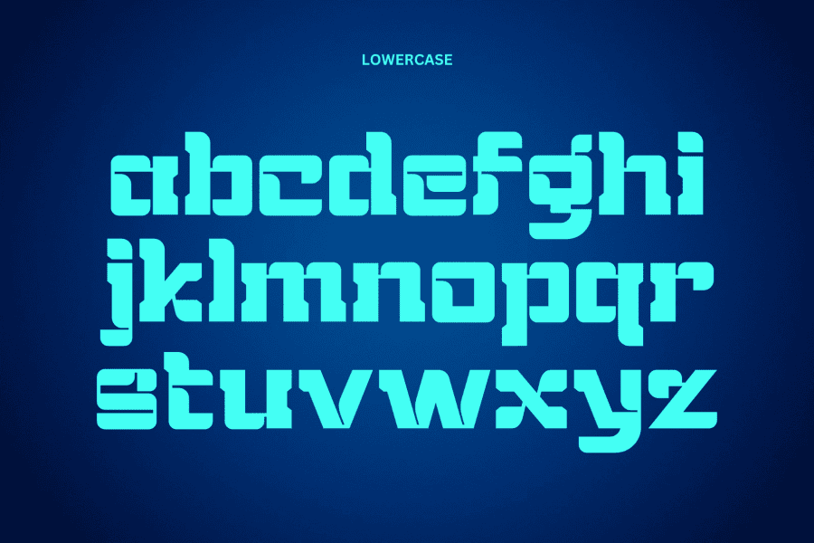 Hightech Font · 1001 Fonts
