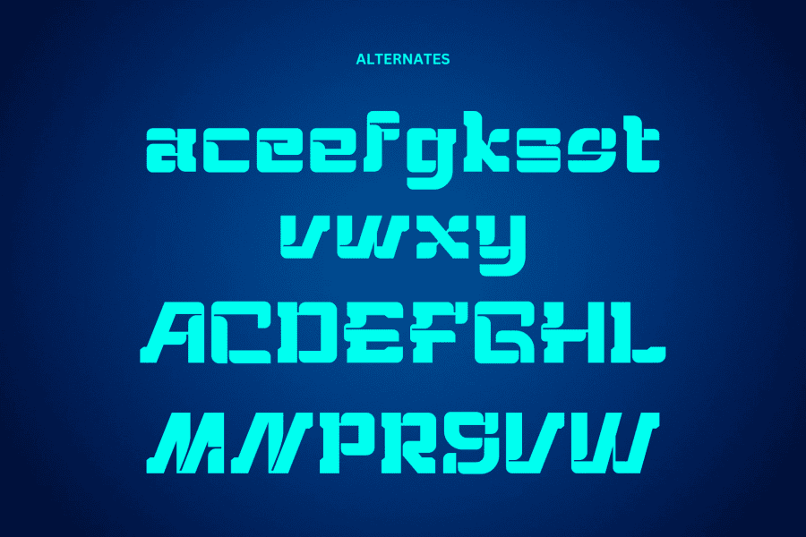 Hightech Font · 1001 Fonts