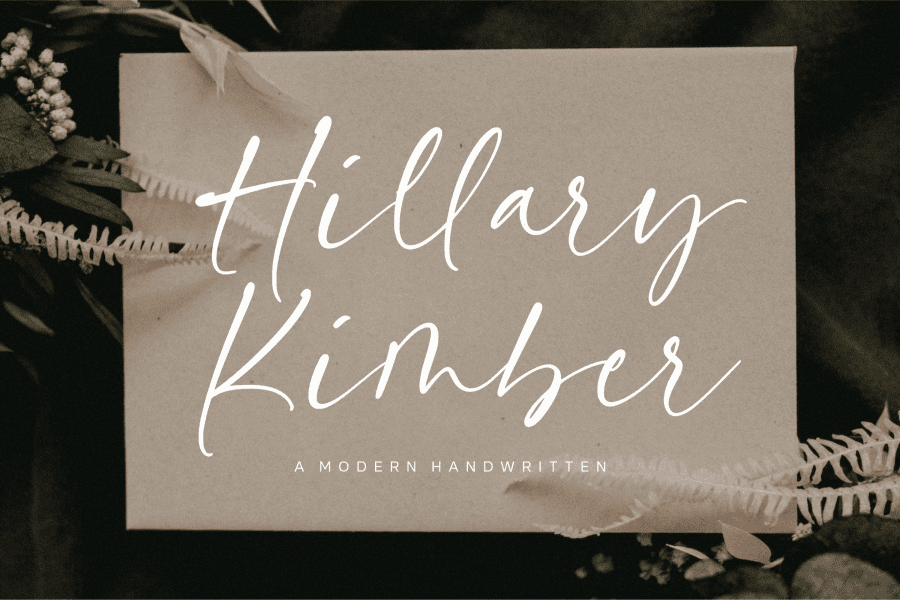 Hillary Kimber Font · 1001 Fonts