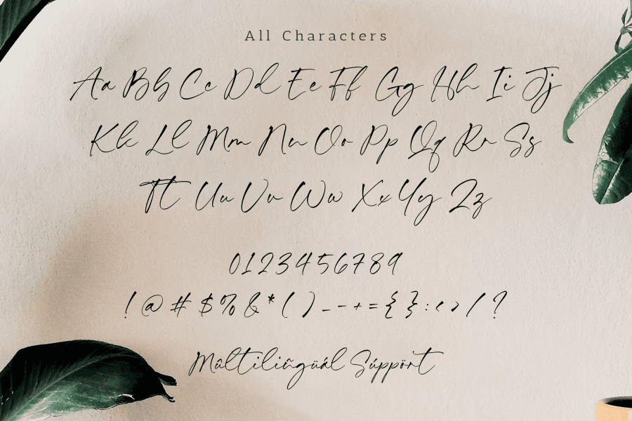 Hillary Nature Font · 1001 Fonts