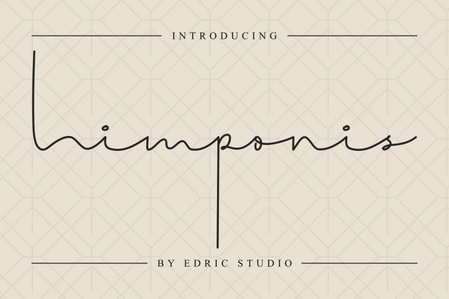 Himponis Demo Font · 1001 Fonts