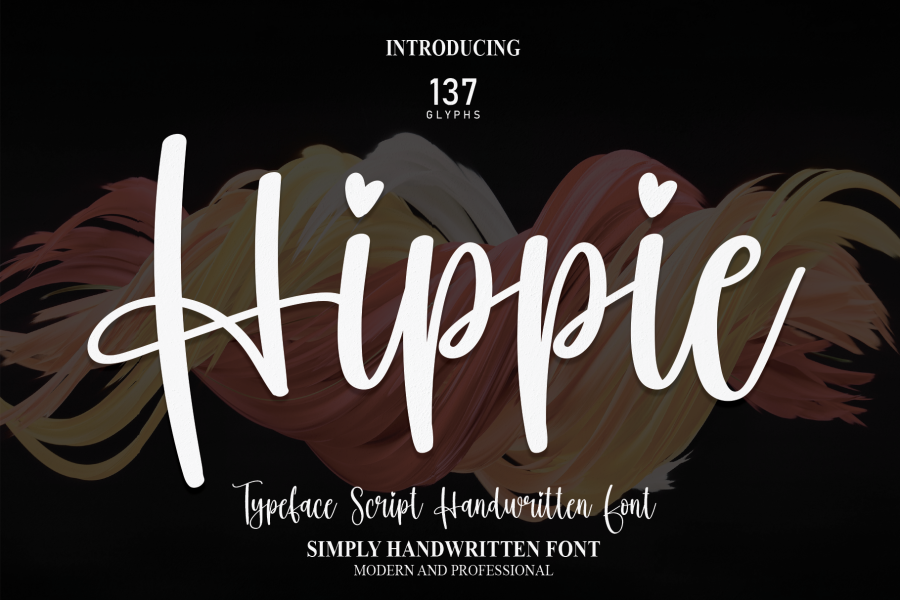 Hippie Font · 1001 Fonts