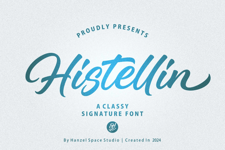 Histellin Font · 1001 Fonts