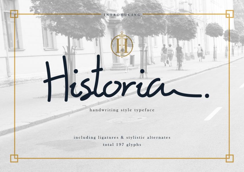 Historia Font · 1001 Fonts