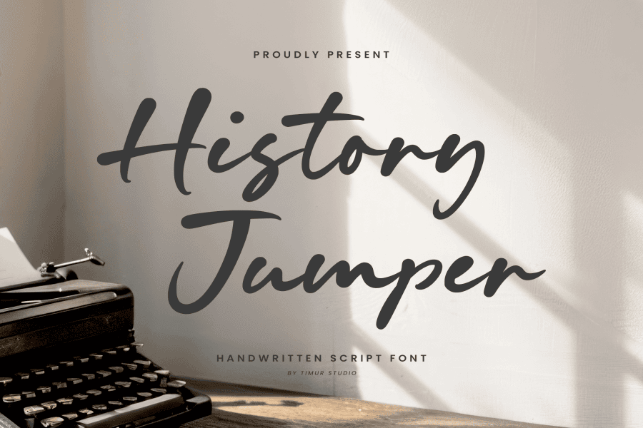 History Jumper Font · 1001 Fonts