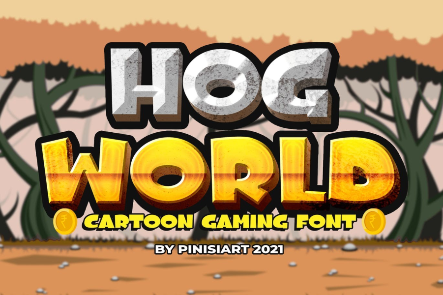 Hog-World Font · 1001 Fonts