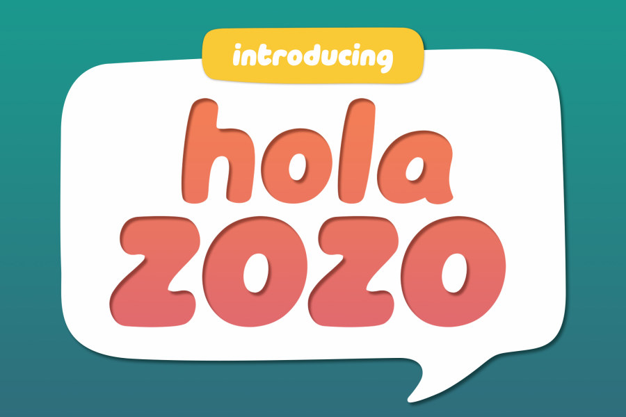 Hola Zozo Font · 1001 Fonts