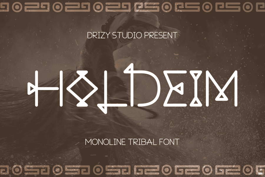 Holdeim Font · 1001 Fonts