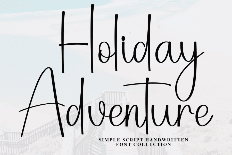 Holiday Adventure Font · 1001 Fonts
