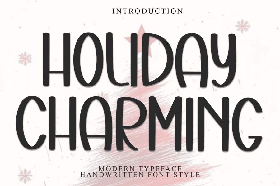 Holiday Charming Font · 1001 Fonts