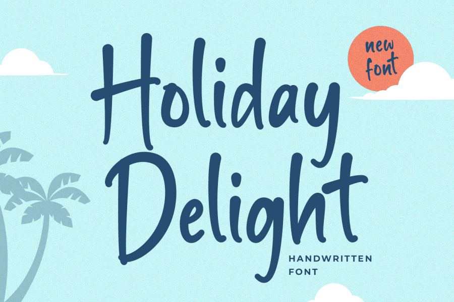 Holiday Delight Font · 1001 Fonts