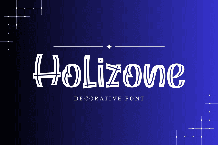 1 Free Decorative, Stylizedletters Font · 1001 Fonts