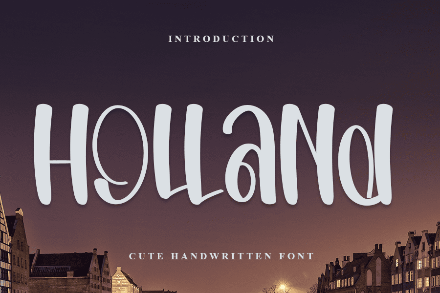 Holland Font · 1001 Fonts