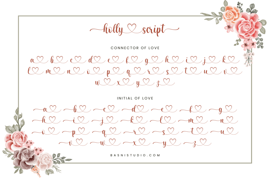 holly script Font · 1001 Fonts