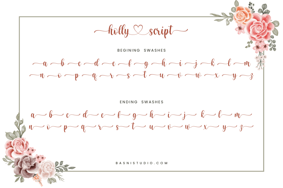 holly script Font · 1001 Fonts