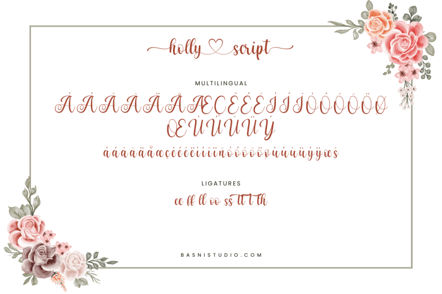 holly script Font · 1001 Fonts
