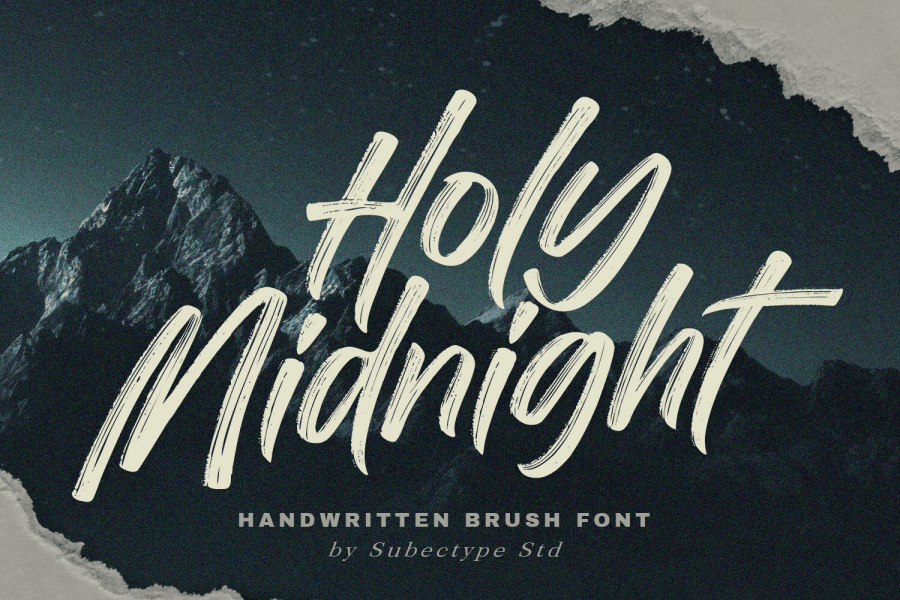Holy Midnight Font · 1001 Fonts